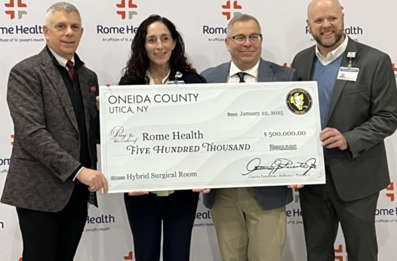 Rome Health receives $500,000 in ARPA funds from Oneida County for ...