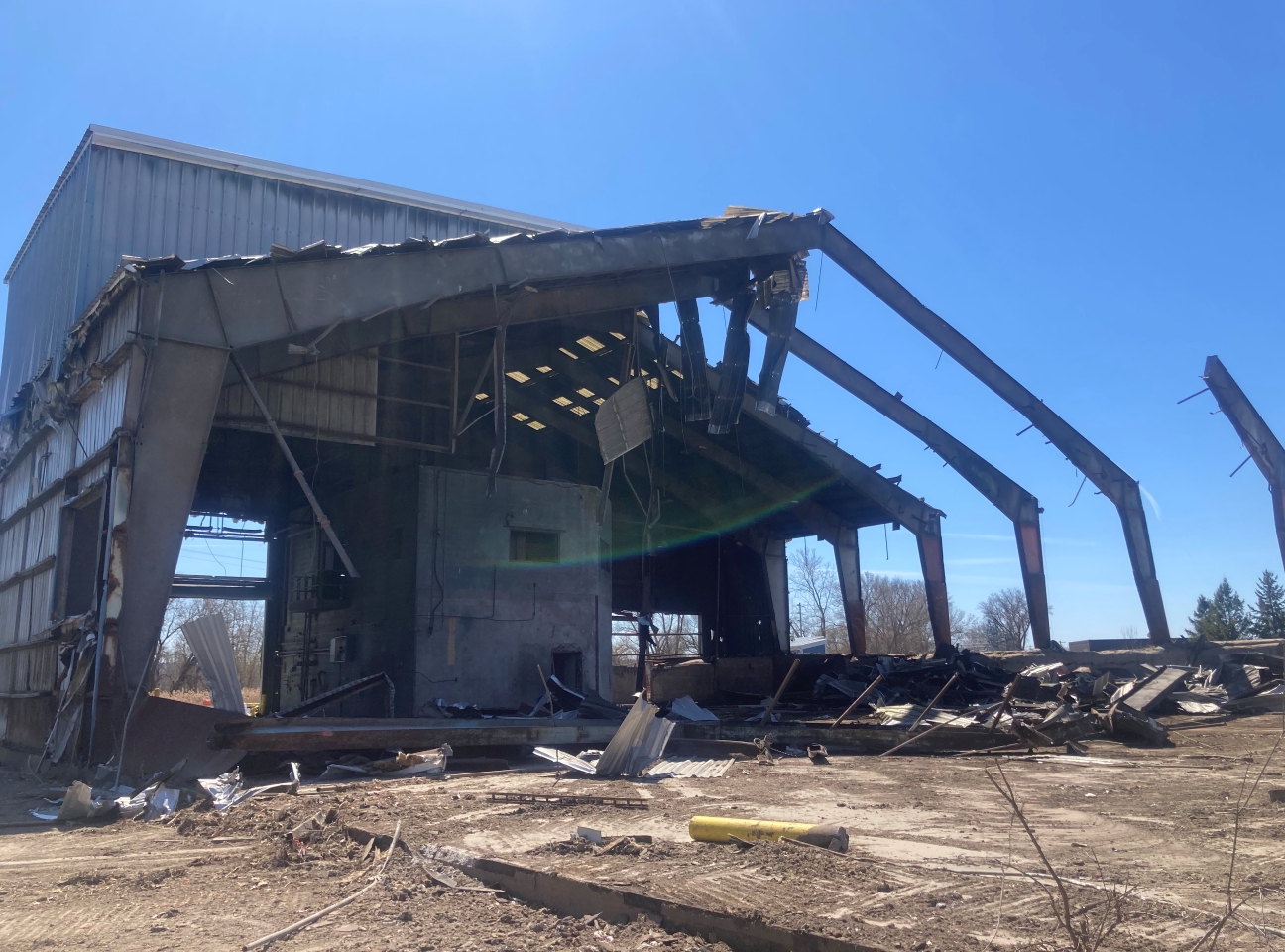 Demolition begins at OCRRA’s Ley Creek Transfer Station in Salina ...