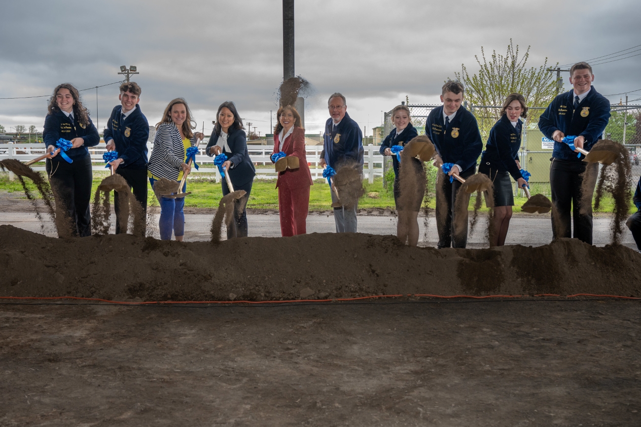 Future Farmers of America breaks ground for new facility at the State ...