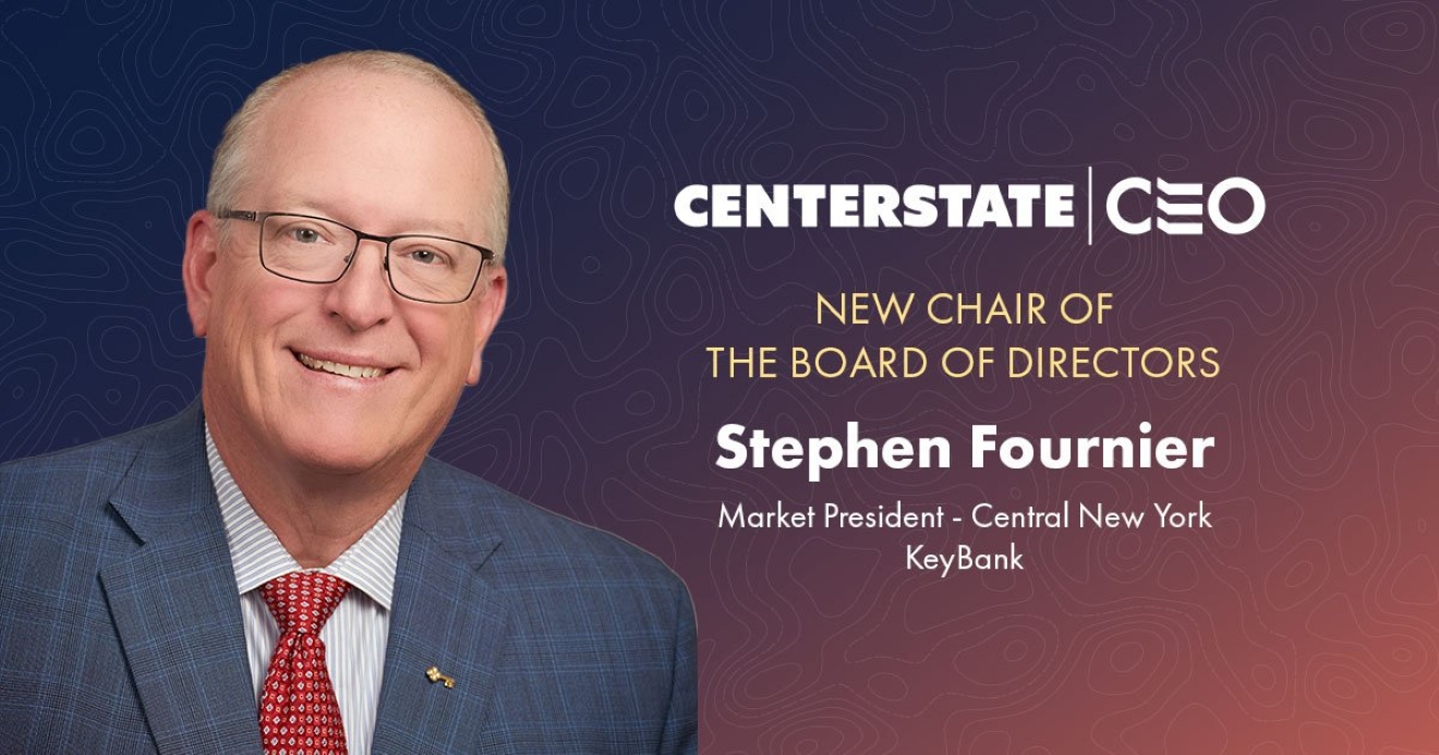 CenterState CEO appoints Fournier as new board chair – Central New York ...