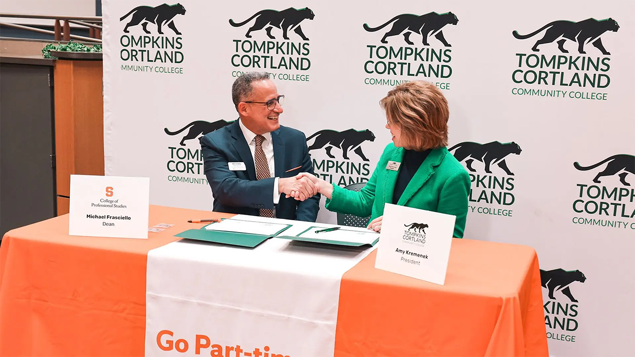 TC3, SU’s College of Professional Studies sign transfer agreement ...